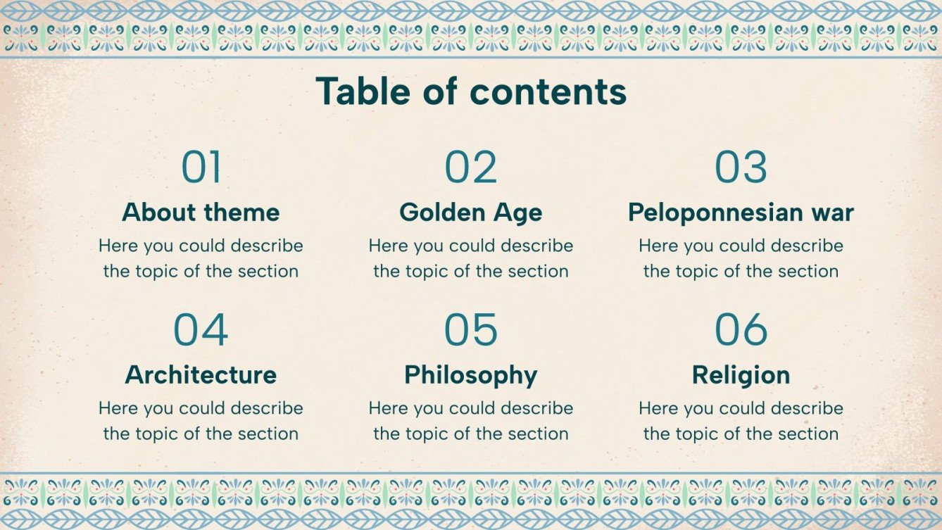 Golden Age of Greece Presentation