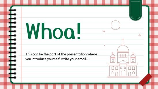 Italian Art Notebook Lesson for College Presentation