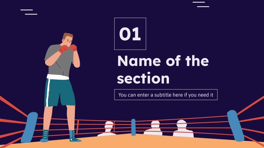 Boxing Match Presentation