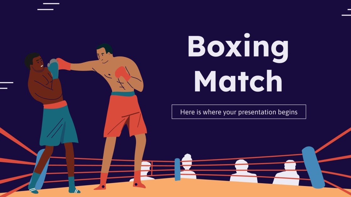 Free templates about Boxing for Google Slides & PowerPoint