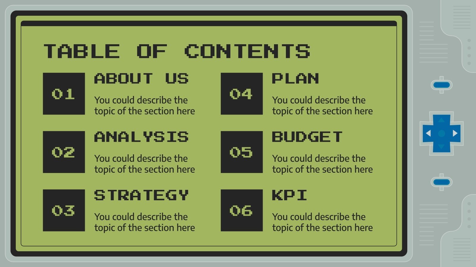 Y2K Console Style MK Campaign Presentation