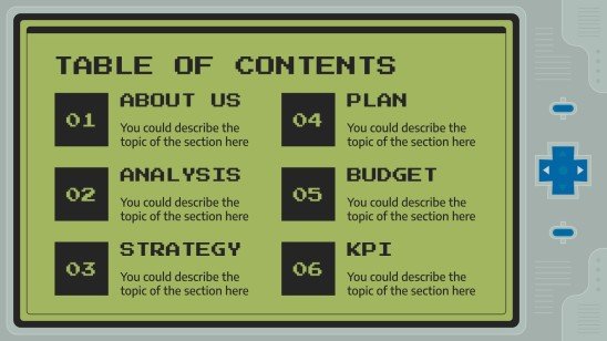 Y2K Console Style MK Campaign Presentation