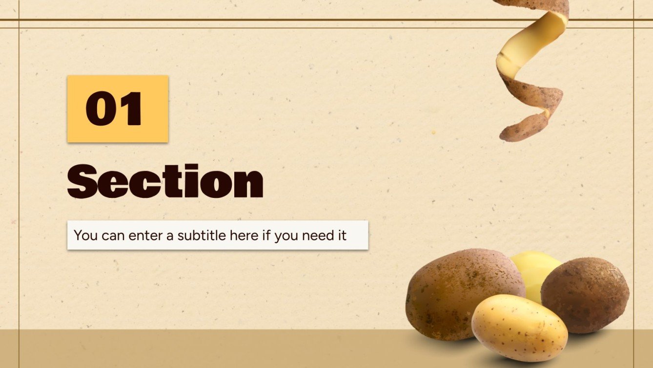 Potatoes Presentation