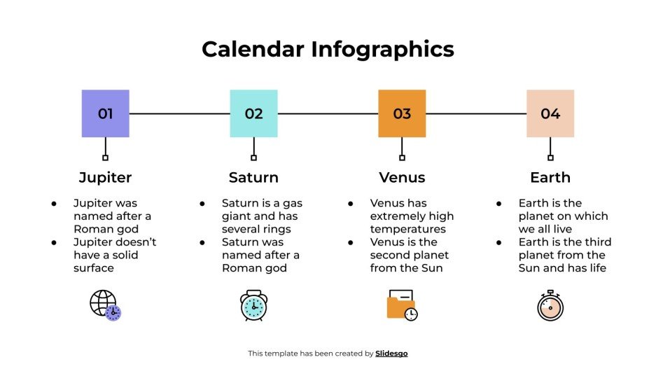 Calendar Infographics Presentation