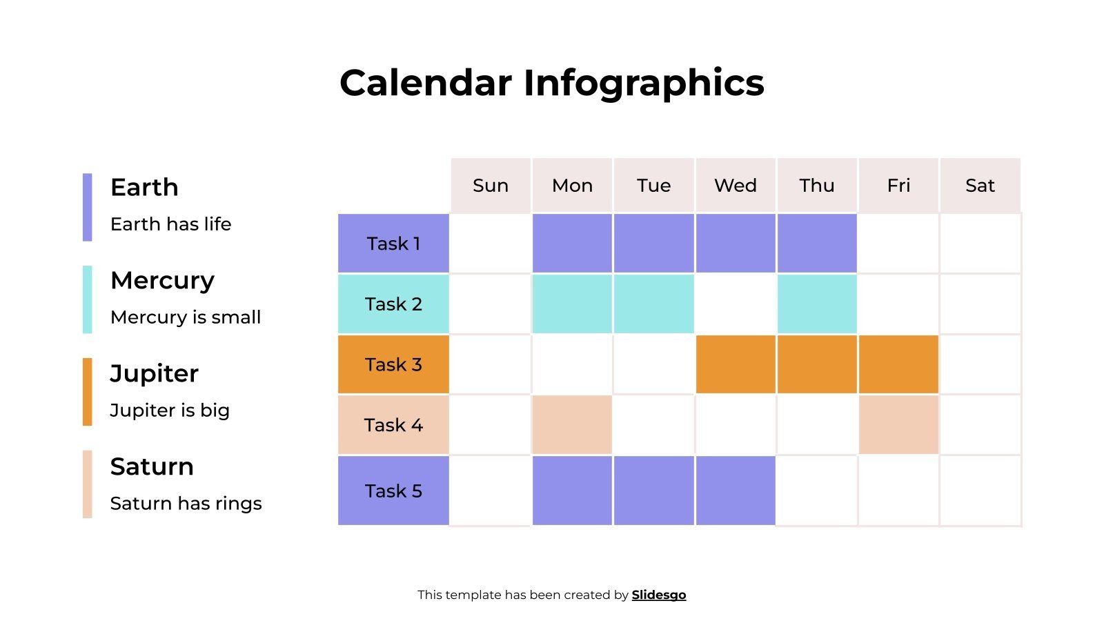 Calendar Infographics Presentation