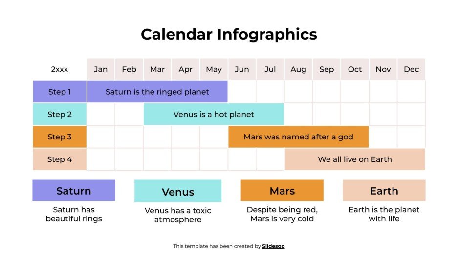Calendar Infographics Presentation