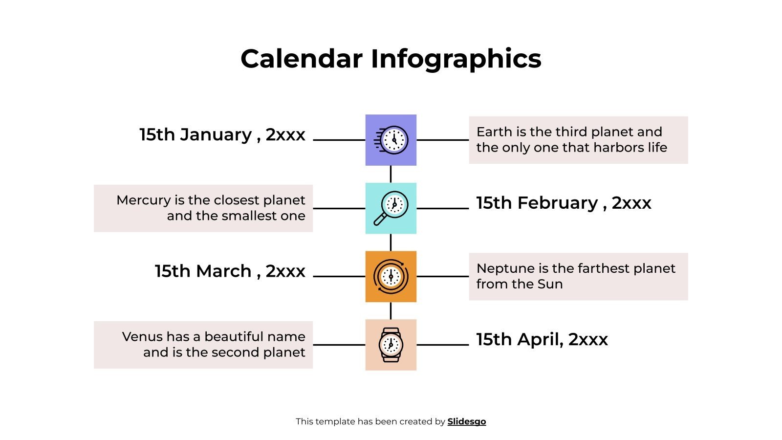 Calendar Infographics Presentation