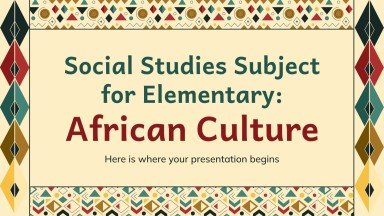 Modelos grátis sobre África do Google Slides e PowerPoint