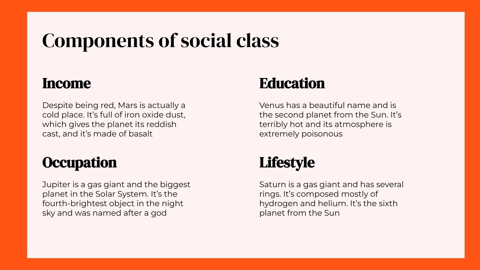 Social Class and Consumer Behaviour Presentation