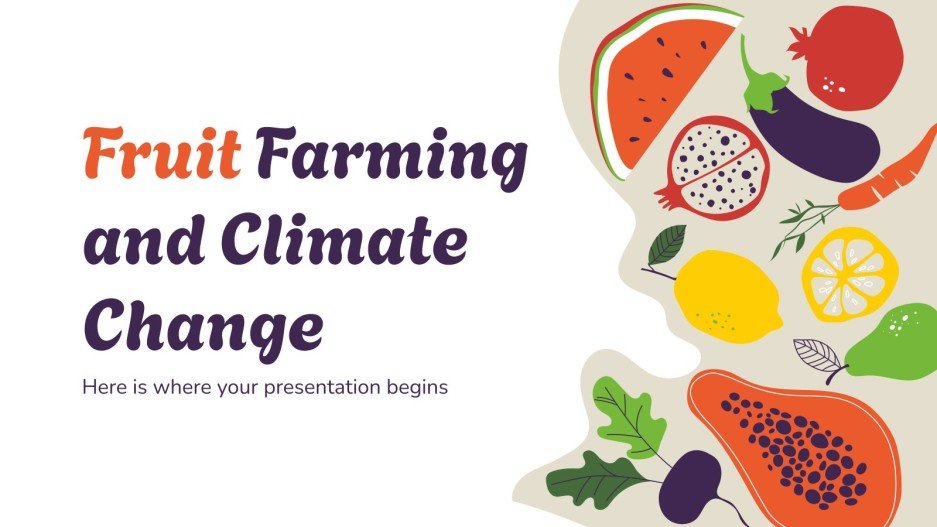 Free templates about agriculture for Google Slides and PowerPoint