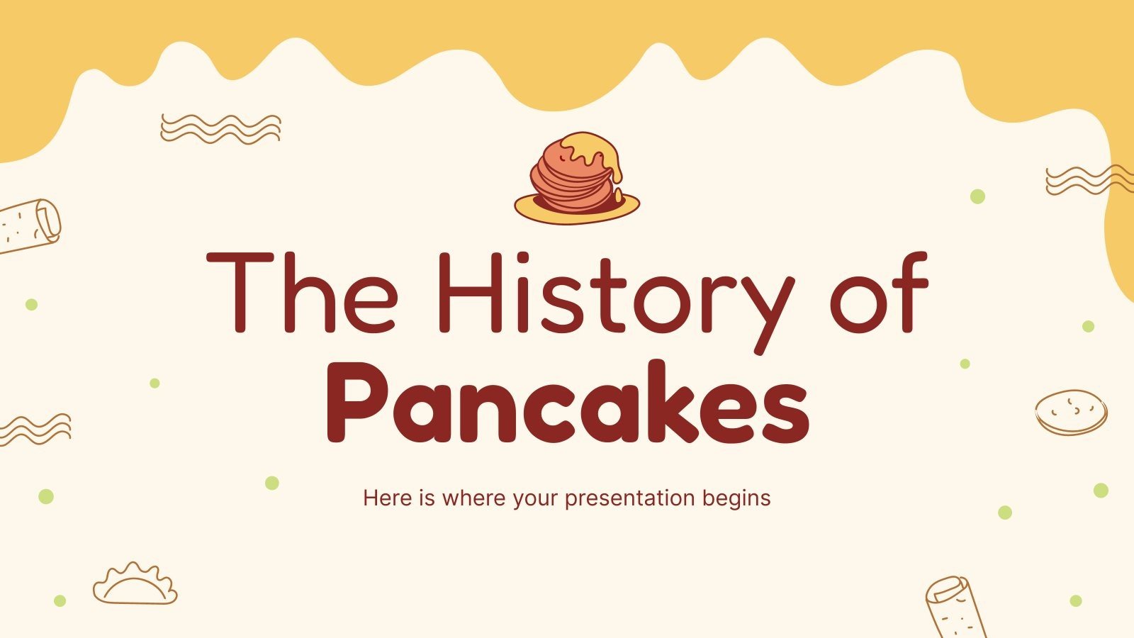 The History of Pancakes Presentation