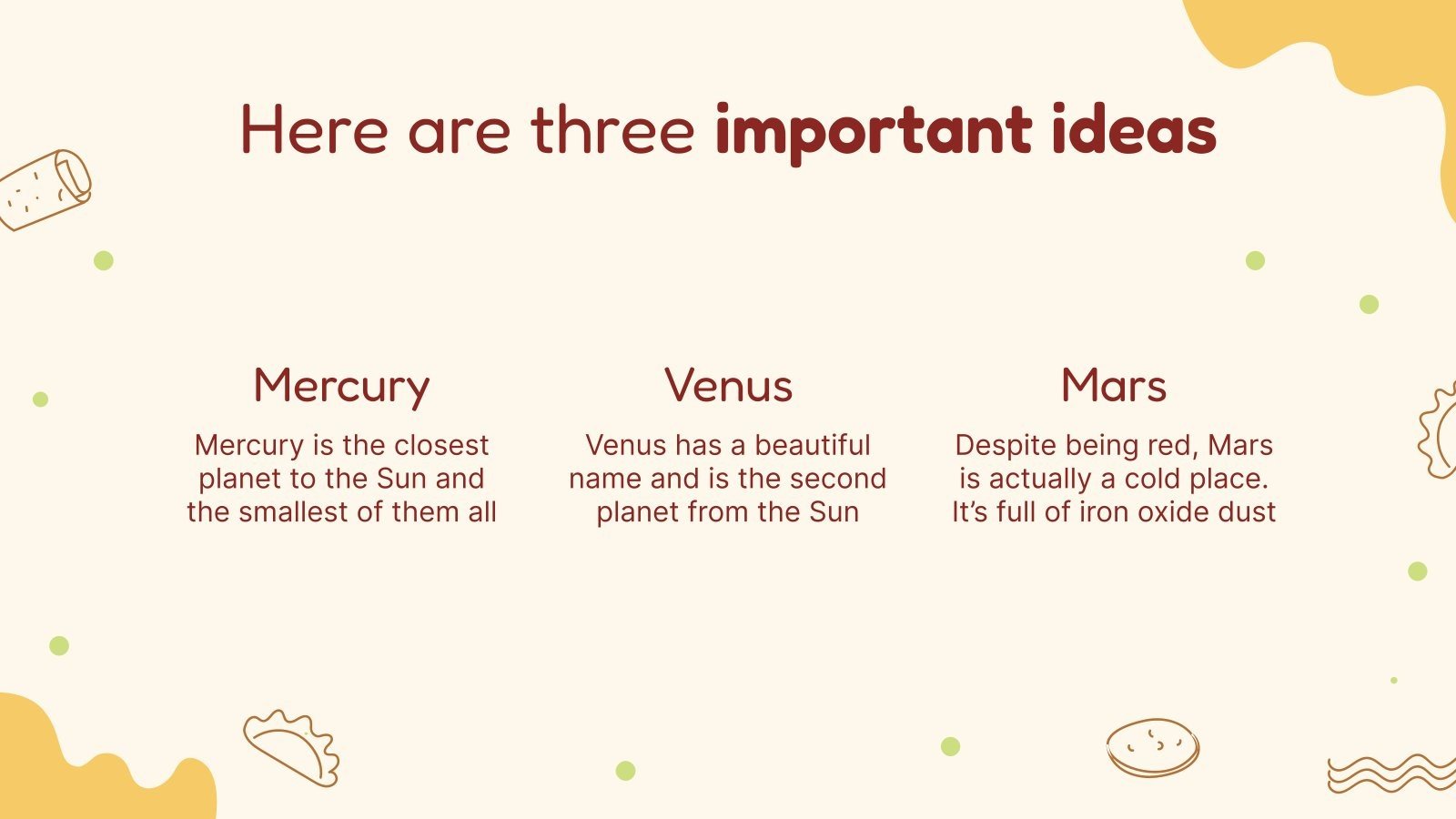 The History of Pancakes Presentation