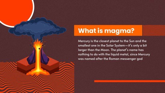 Ciencias de la Tierra para secundaria: Generación de Magma