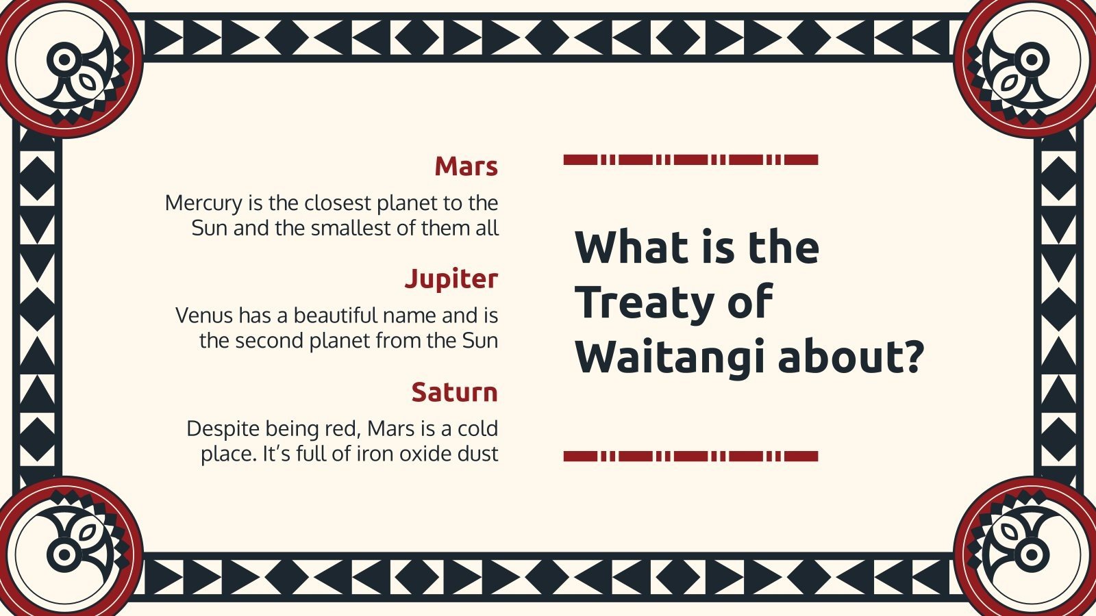 Maori Culture Presentation