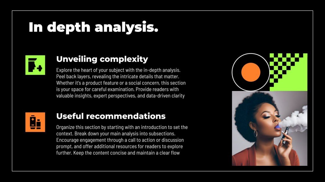 Vaping Newsletter Presentation