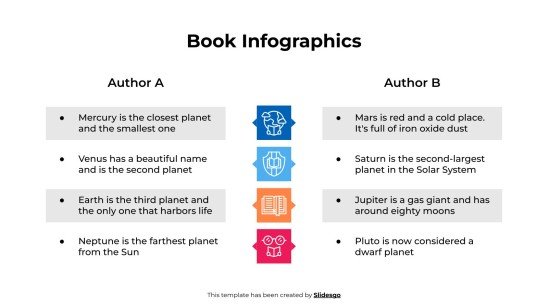 Book Infographics Template