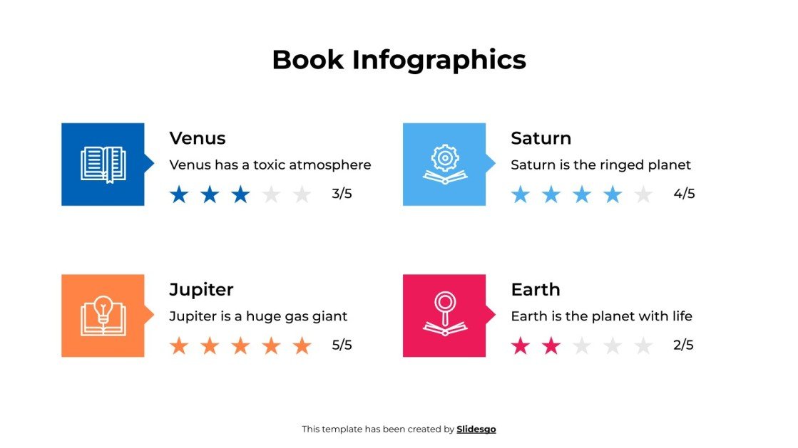 Book Infographics Template