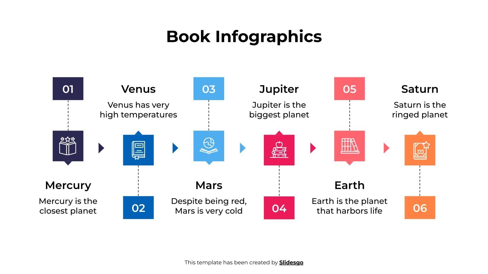 Book Infographics Template
