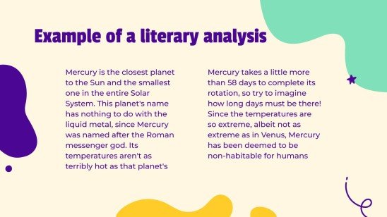 Language Arts Subject: Analysis Literary Works