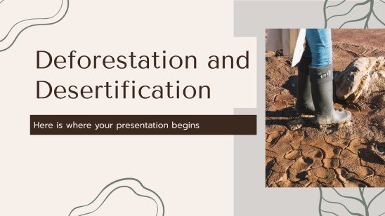 Deforestation and Desertification Presentation