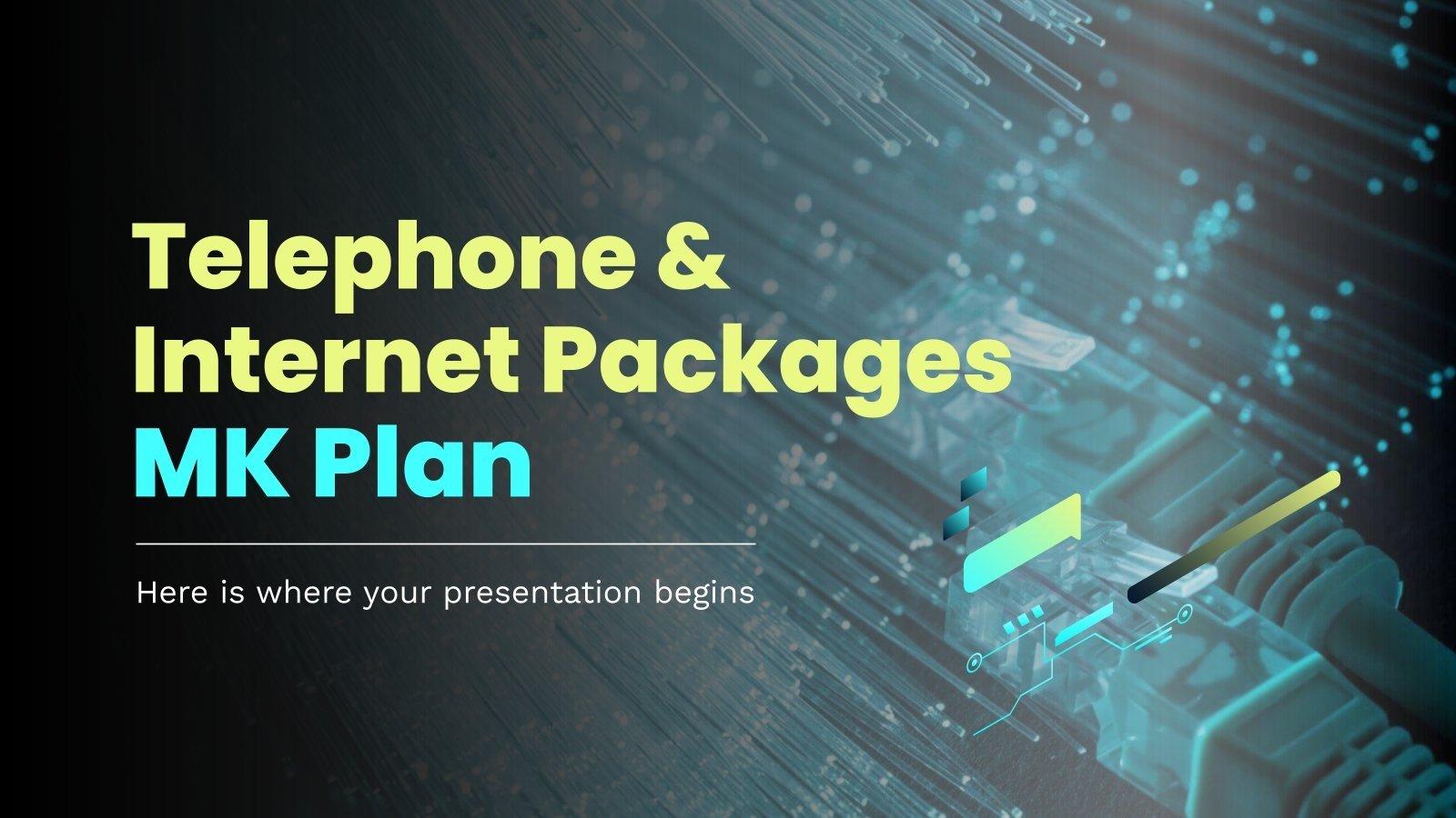 Telephone & Internet Packages MK Plan Presentation