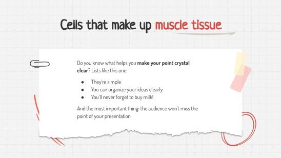Biology Subject for Elementary: Muscular System Presentation