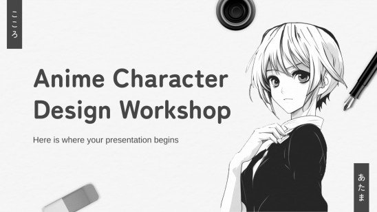 Anime Character Design Workshop Presentation