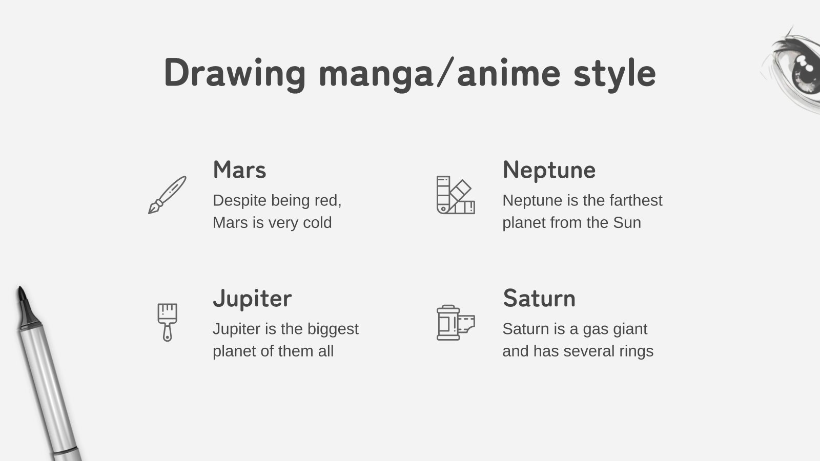 Anime Character Design Workshop Presentation