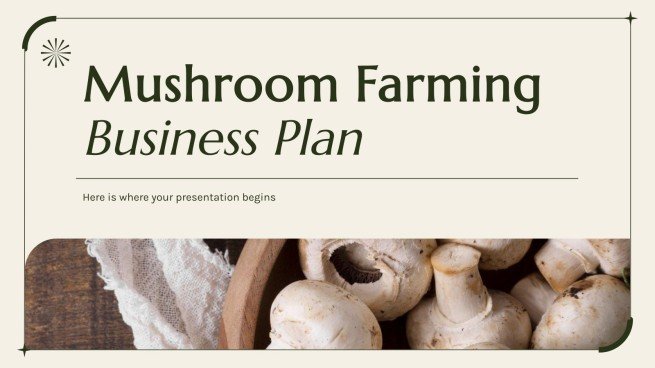 Mushroom Farming Business Plan Presentation