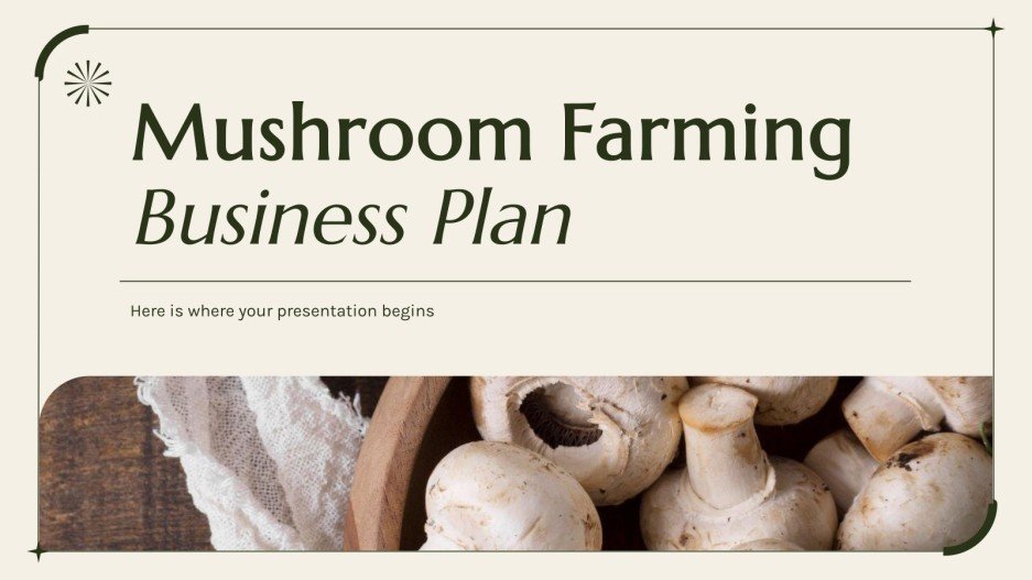 Mushroom Farming Business Plan Presentation