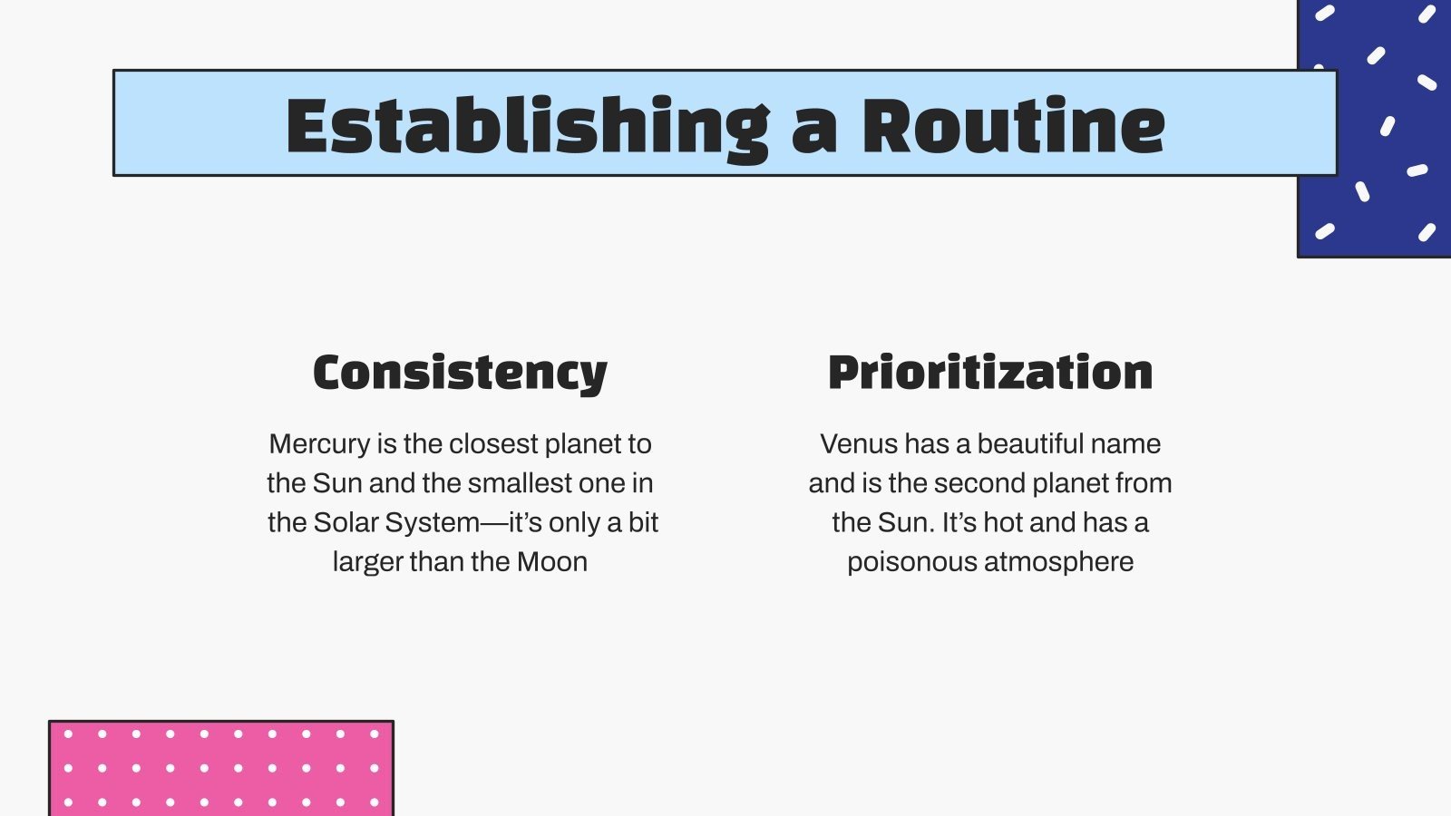 Homework Habits for Students Presentation