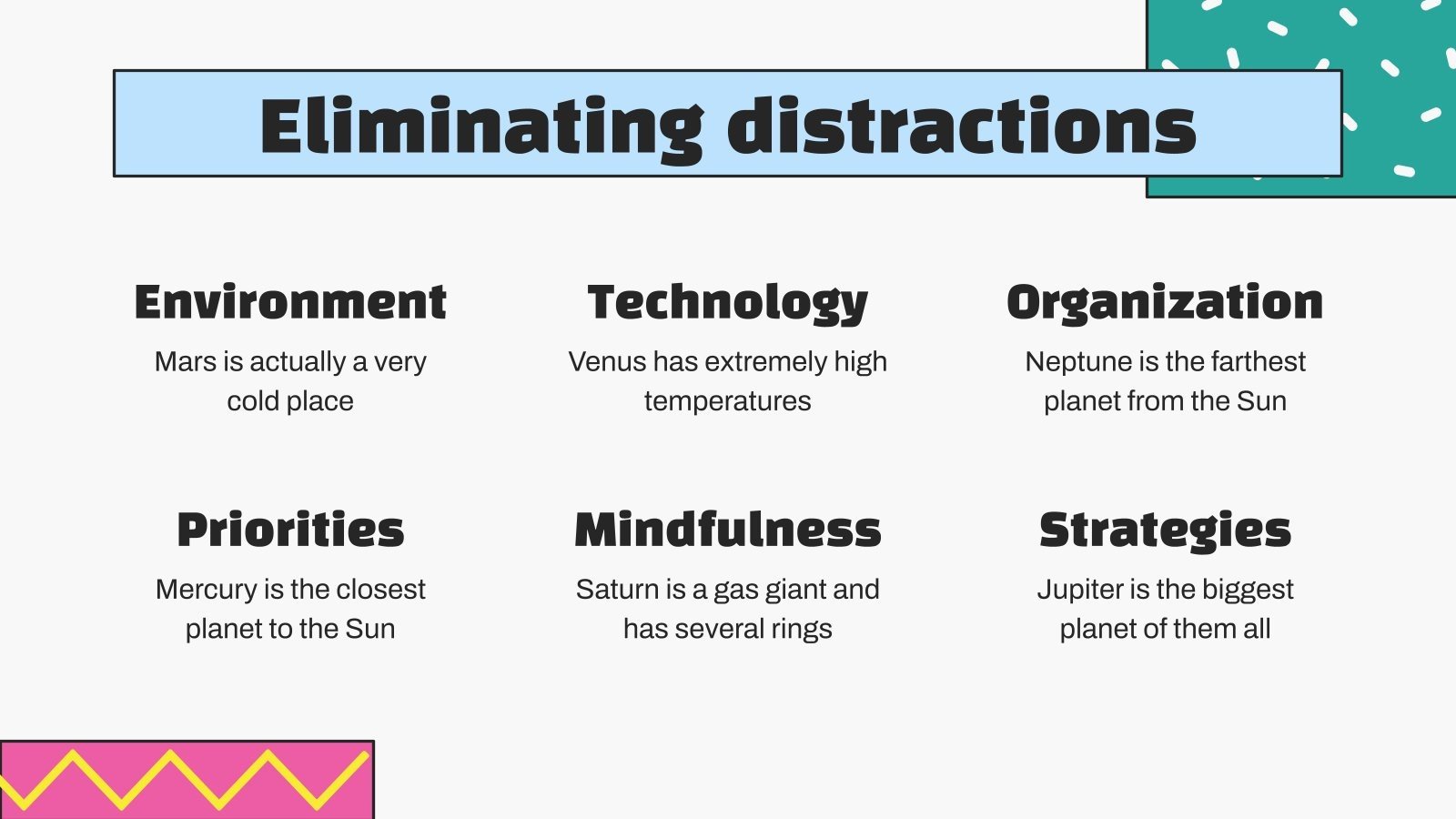 Homework Habits for Students Presentation