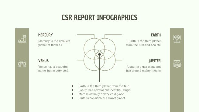 CSR Report Infographics Presentation