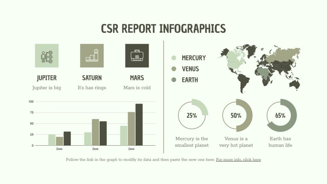 CSR Report Infographics Presentation