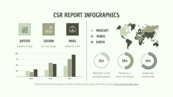 CSR Report Infographics Presentation