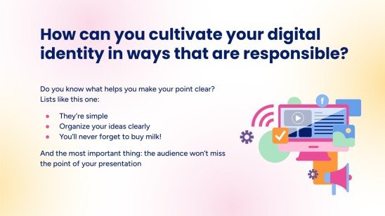 Building a Positive Digital Identity for Students
