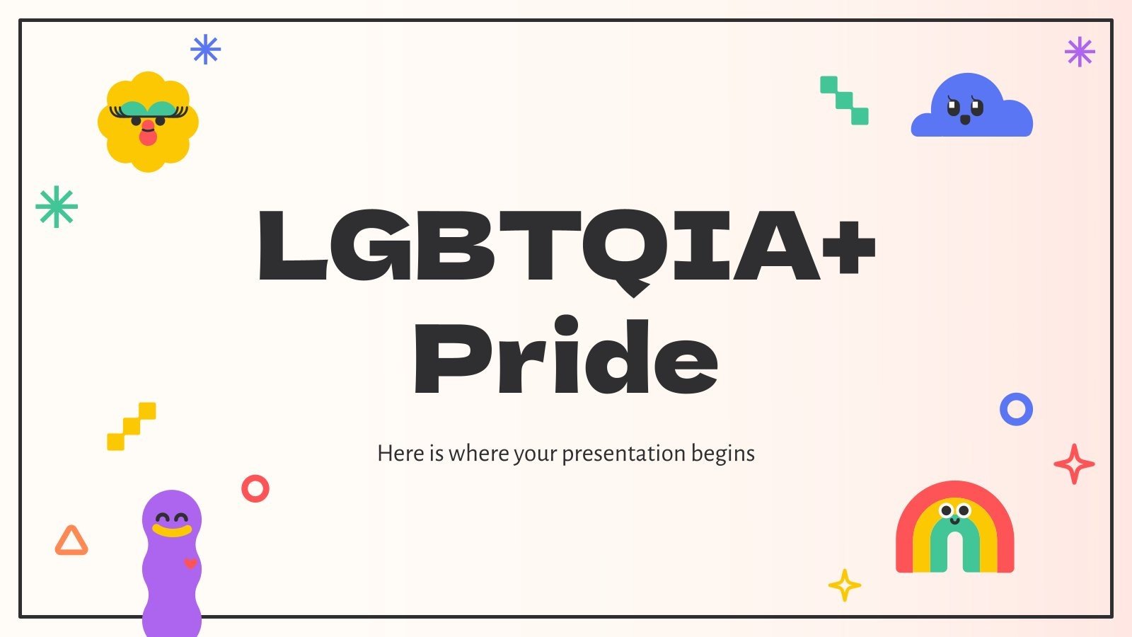 Free LGBT Google Slides themes and PowerPoint templates