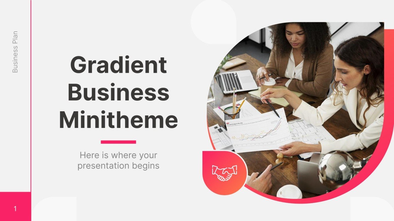 Gradient Business Minitheme Presentation