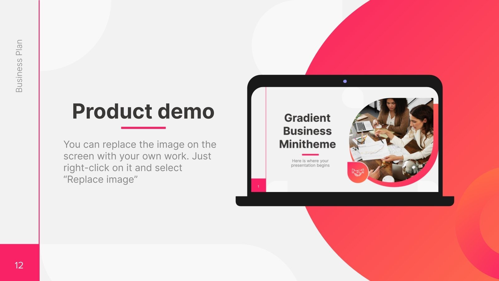 Gradient Business Minitheme Presentation