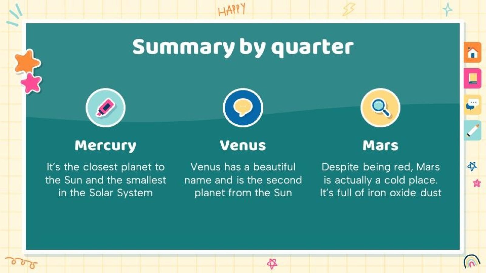 Interactive and Animated Lesson for Elementary Presentation