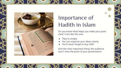 Présentation Hadith
