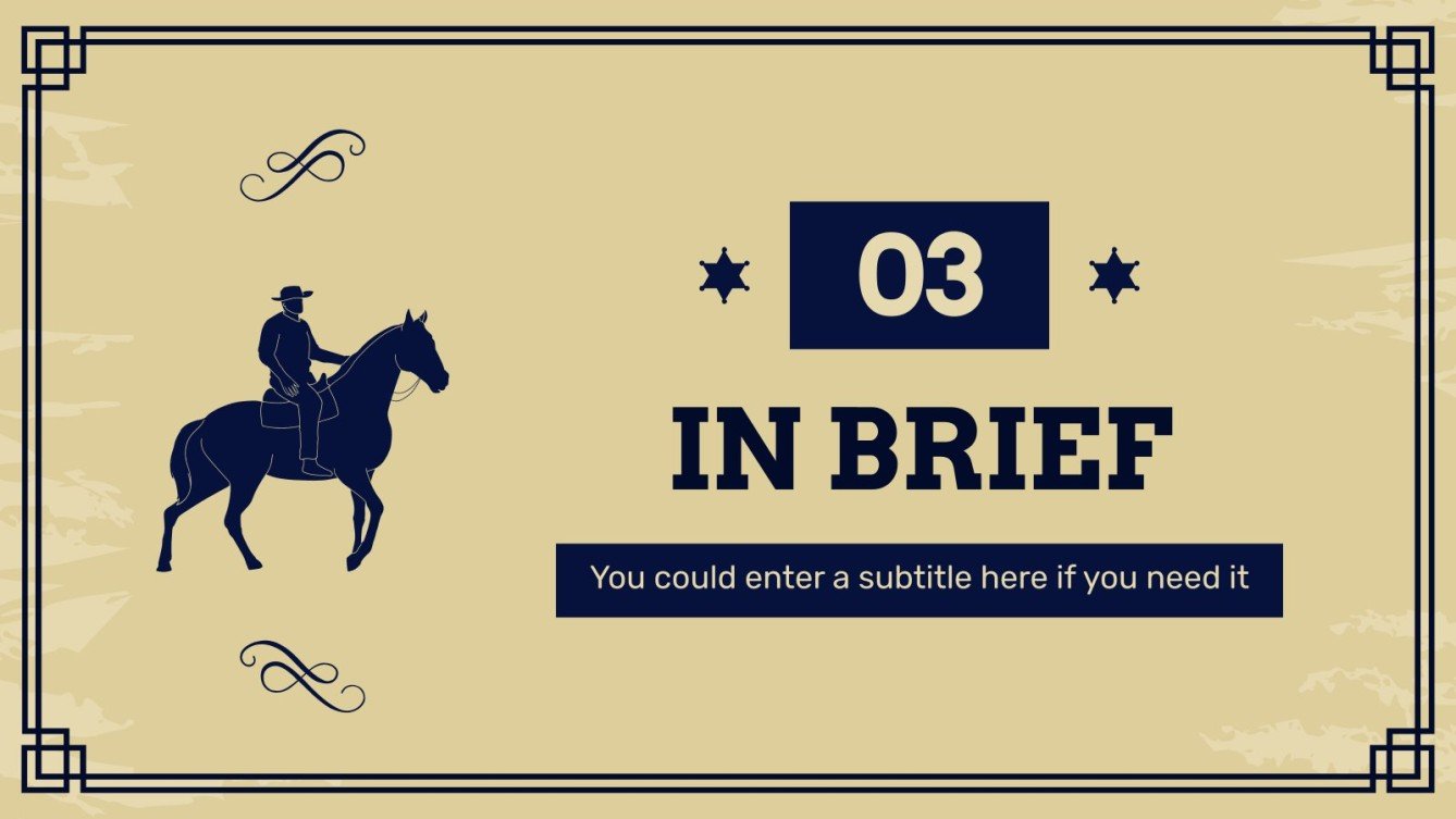 Vintage Rodeo Poster Style Newsletter Presentation