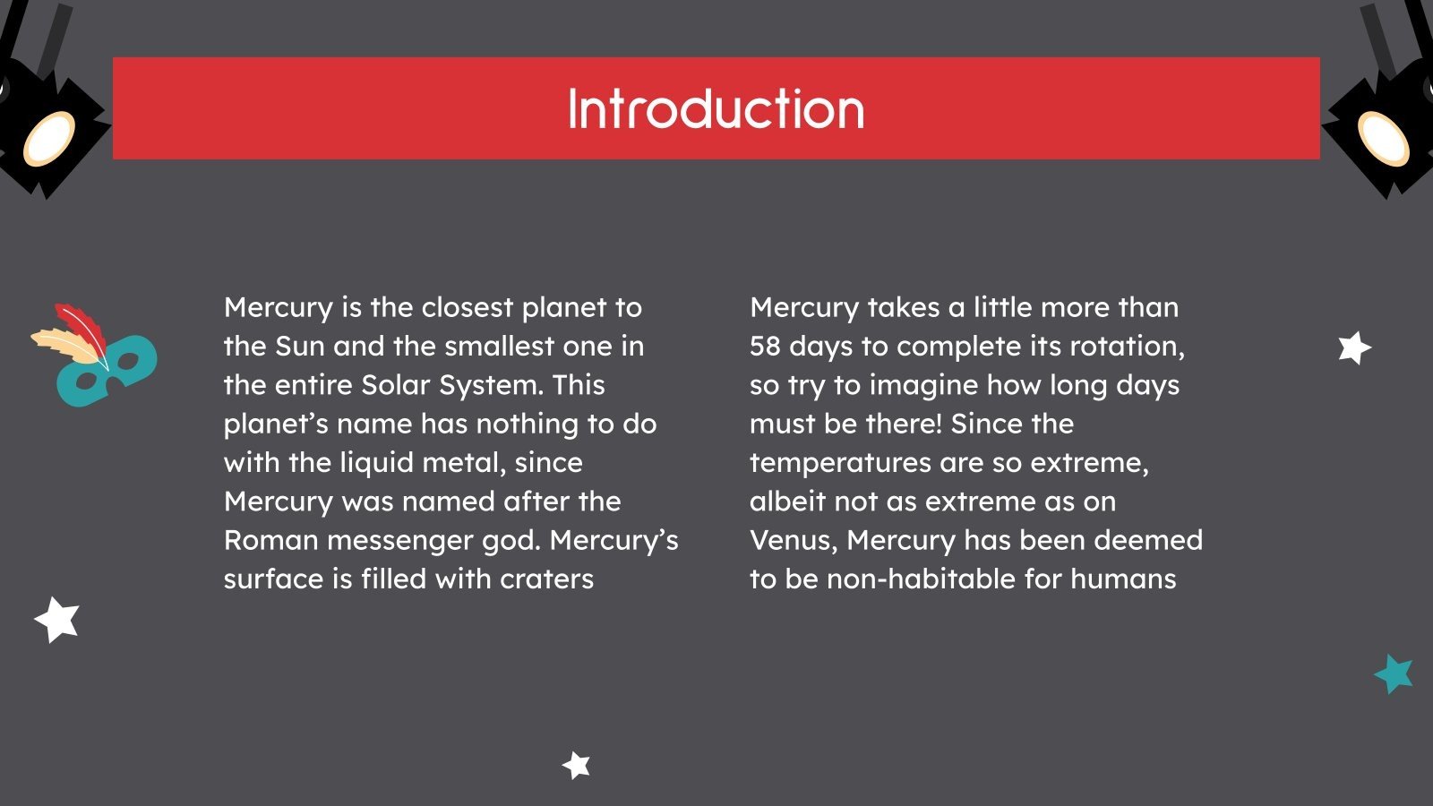 Actors Workshop Presentation