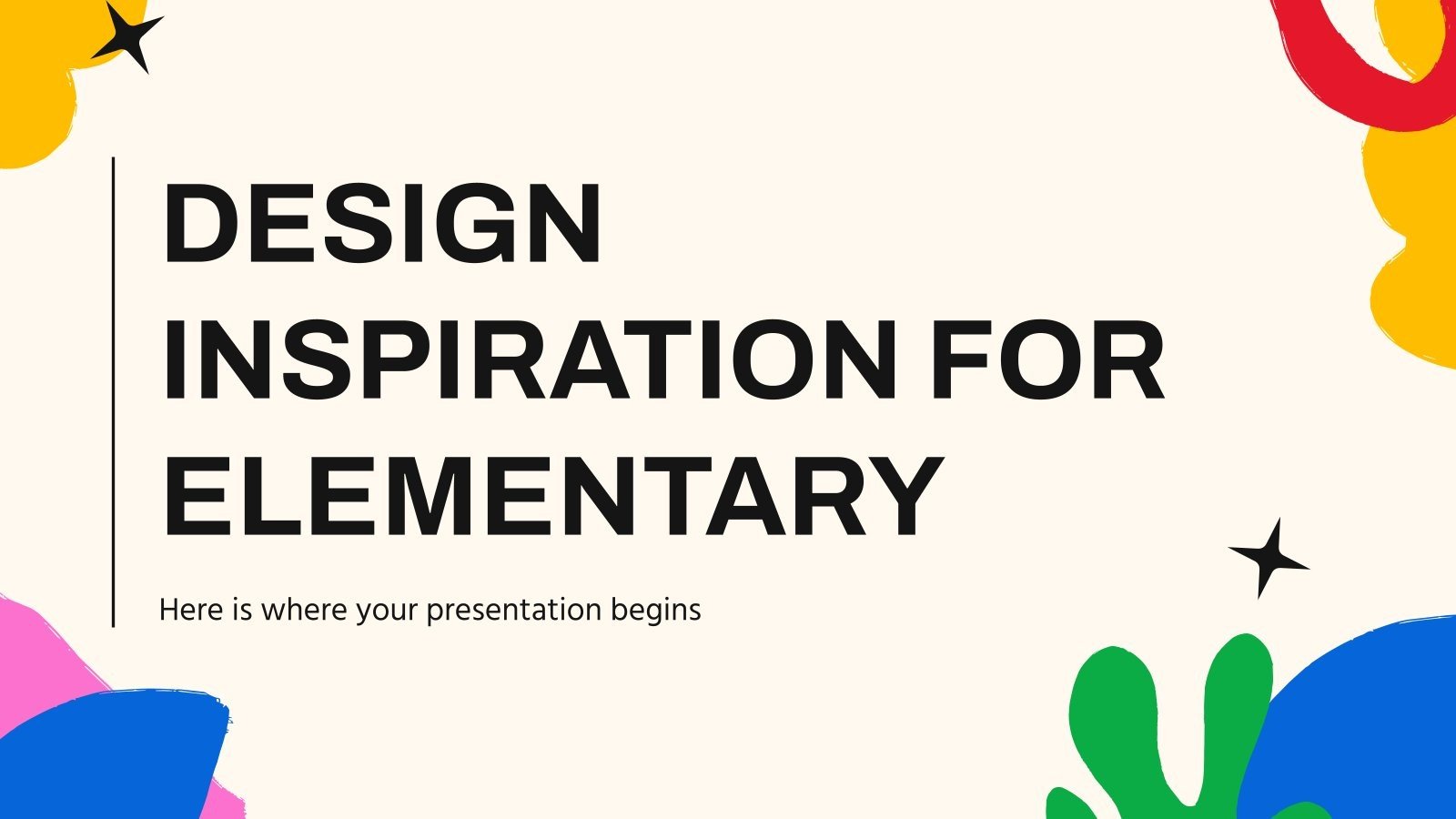 Design Inspiration for Elementary Presentation
