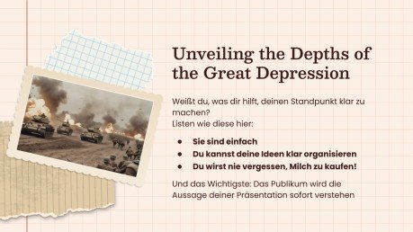 Great Depression and World War II Presentation