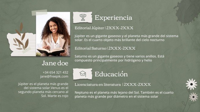 Poetry Writer Portfolio Presentation