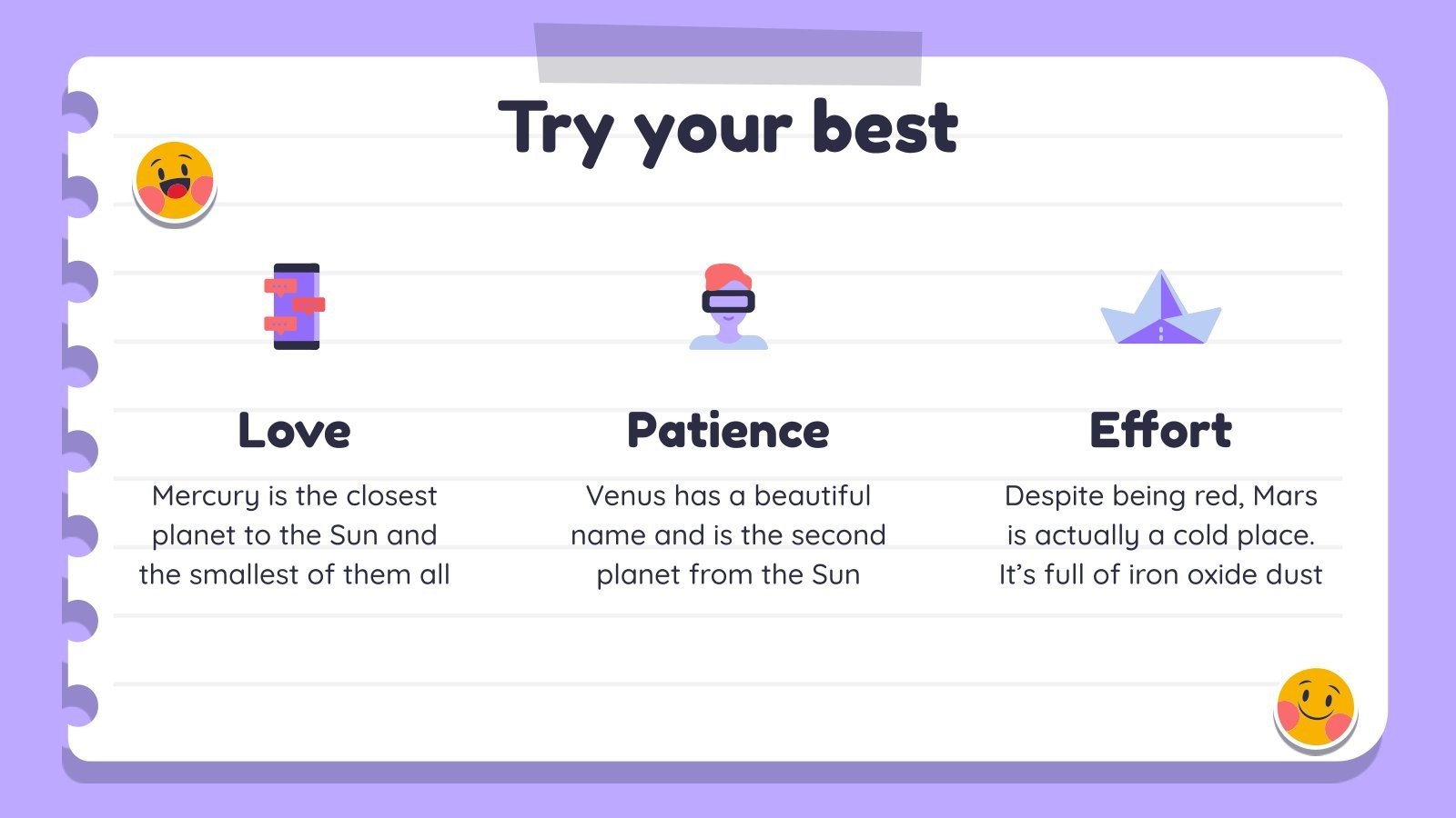 Practical Life Subject: Developing Self Confidence