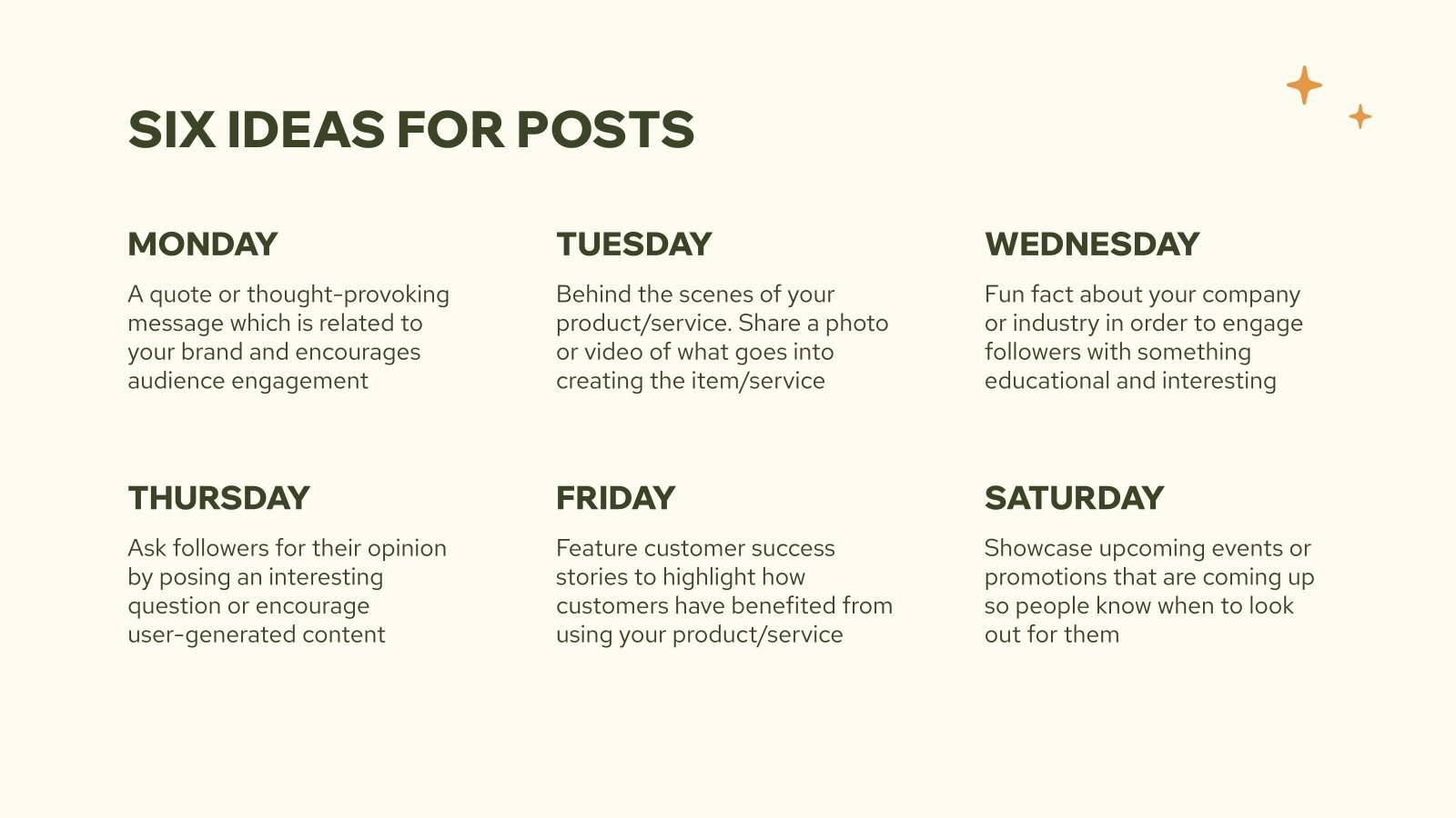Sustainable Trade Social Media Strategy Presentation
