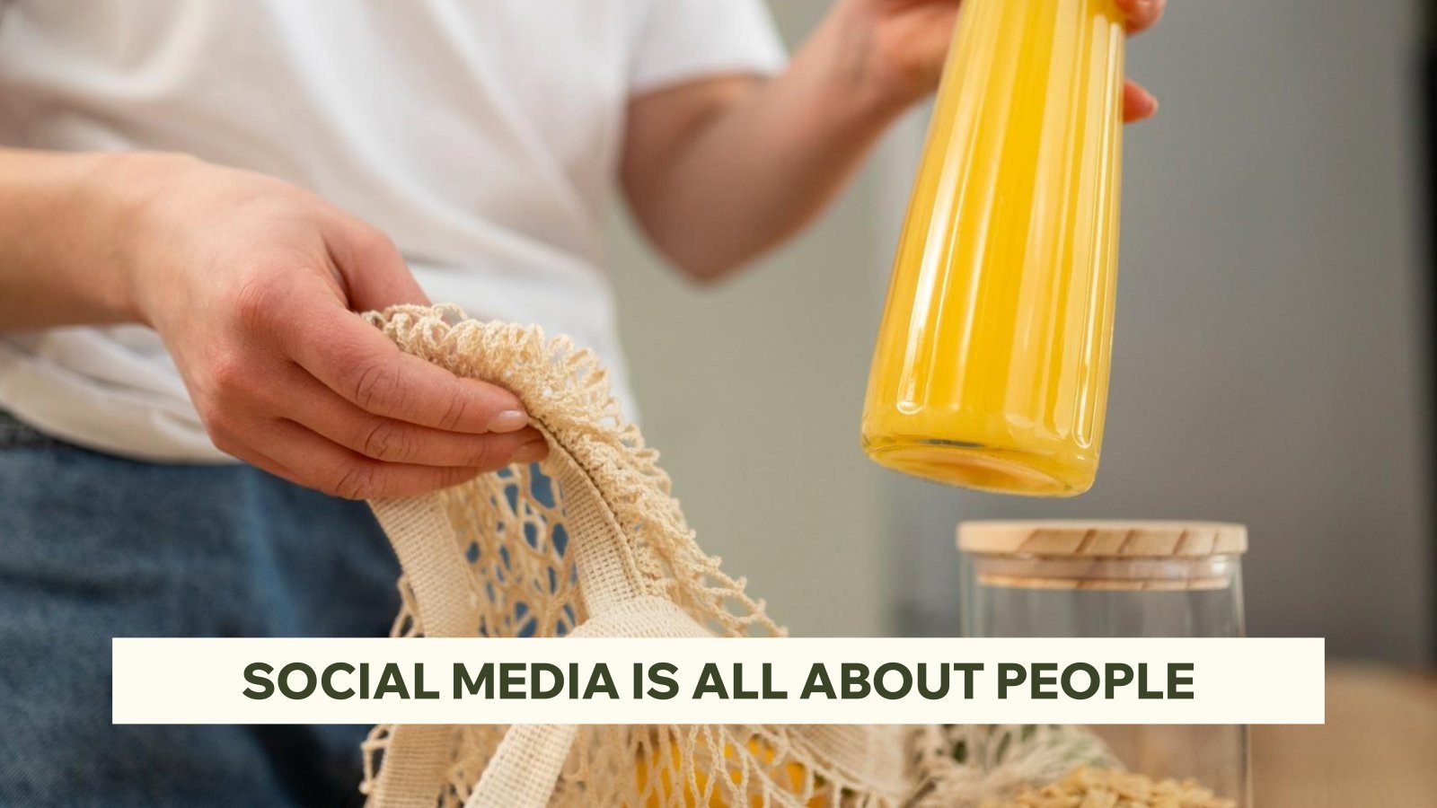 Sustainable Trade Social Media Strategy Presentation