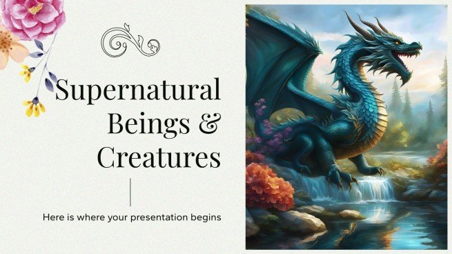 Supernatural Beings and Creatures Presentation
